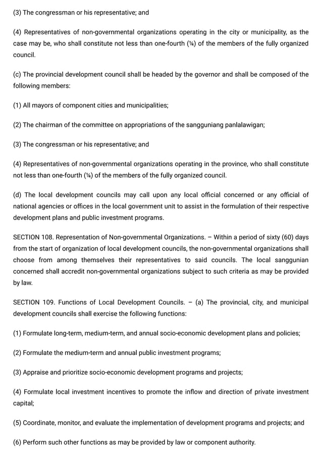 RA 7160 | PDF | Civic affairs | Politics