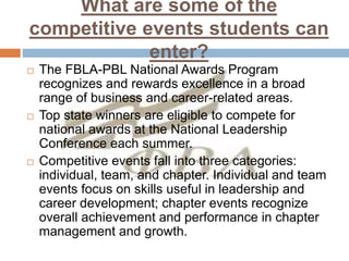 Phi Beta Lambda Presentation | PPTX