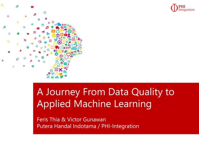 Journey from Data Quality to Applied Machine Learning | PPT