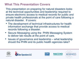 Preparing for Public Health Emergencies. PHIN Ready? | PPT