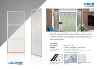 Phifer The world’s BEST MOSQUITO SCREEN | PDF | Home Appliances | Home ...