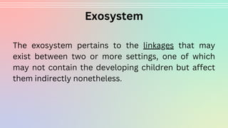 Realism and Ecological Systems Theory | PPT