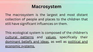 Realism and Ecological Systems Theory | PPT