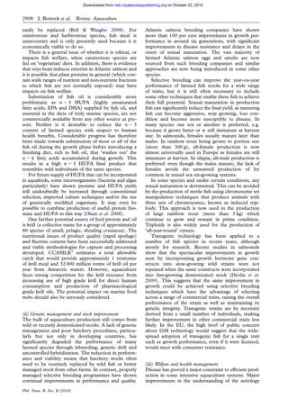 Aquaculture: global status and trends | PDF