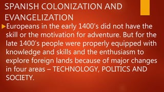 PERIOD OF COLONIZATION | PPTX