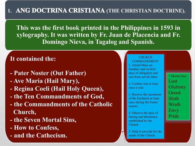 Philippine Literature During Spanish Colonization | PPTX | Christianity | Religion & Spirituality