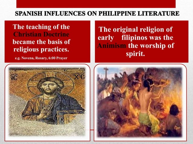 Philippine Literature During Spanish Colonization | PPTX | Christianity | Religion & Spirituality