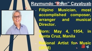 the new music and the philippine triumvirate | PPTX
