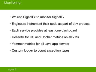 AWS Loft Talk: Behind the Scenes with SignalFx | PPT