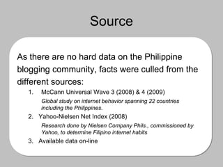 Phil Blogosphere | PPT