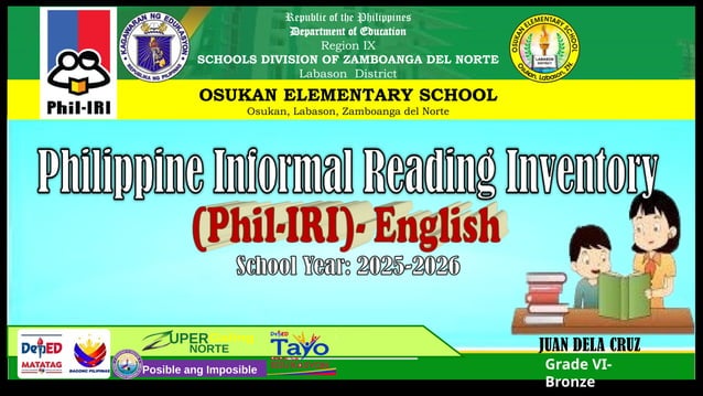 PHIL-IRI- cover page for GRADE VI-ENGLISH.pptx