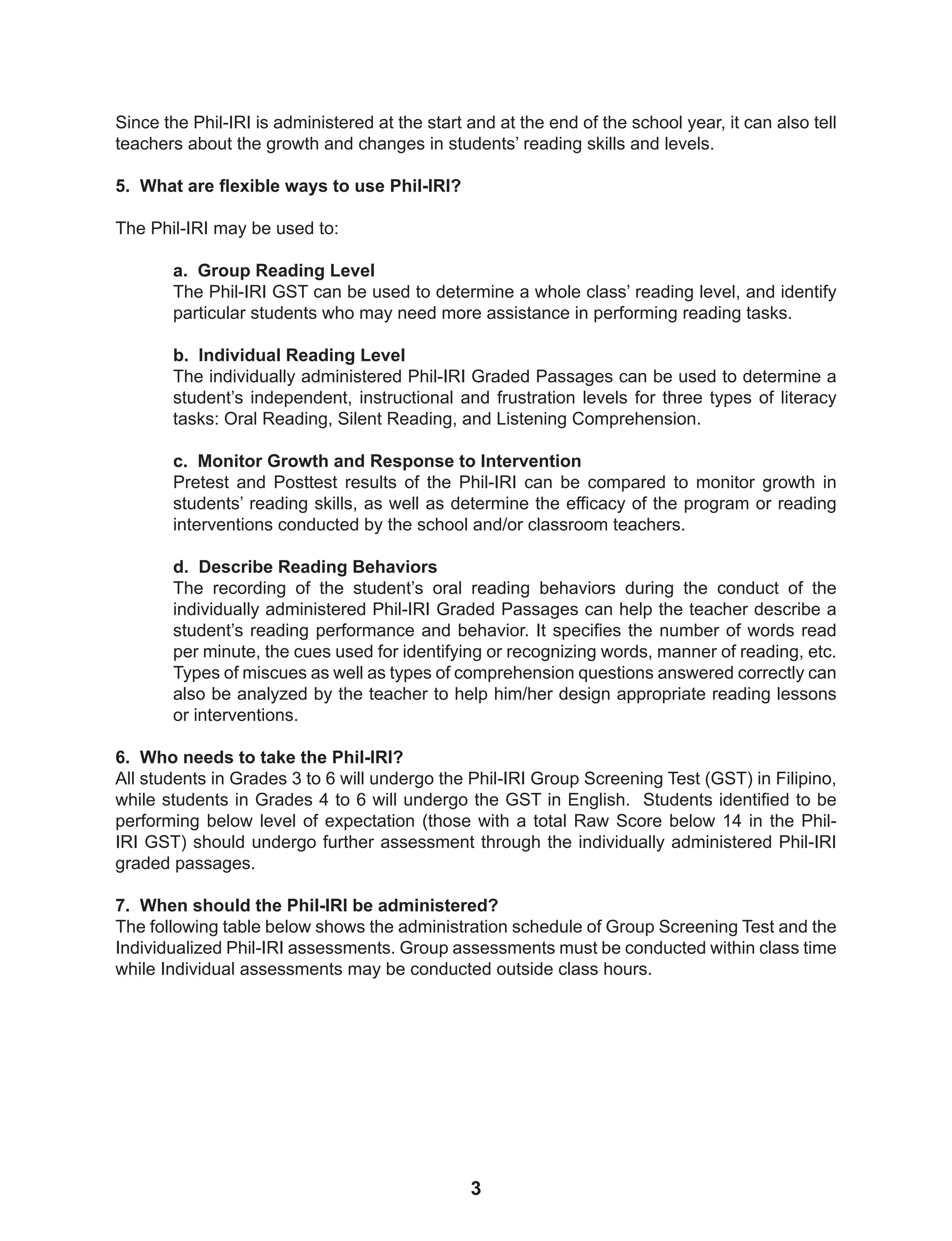 Phil-IRI Full Package v1.pdf - reading comprehension for pupils | PDF