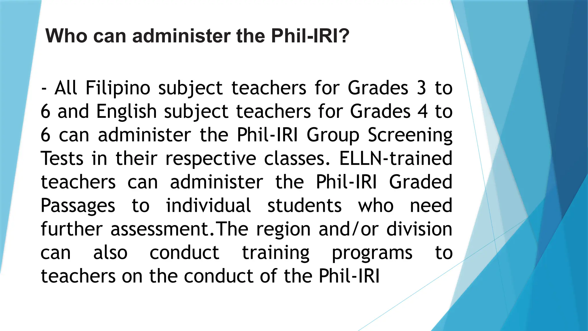 phil-iri SLAC Slides for SJES teachers.pptx