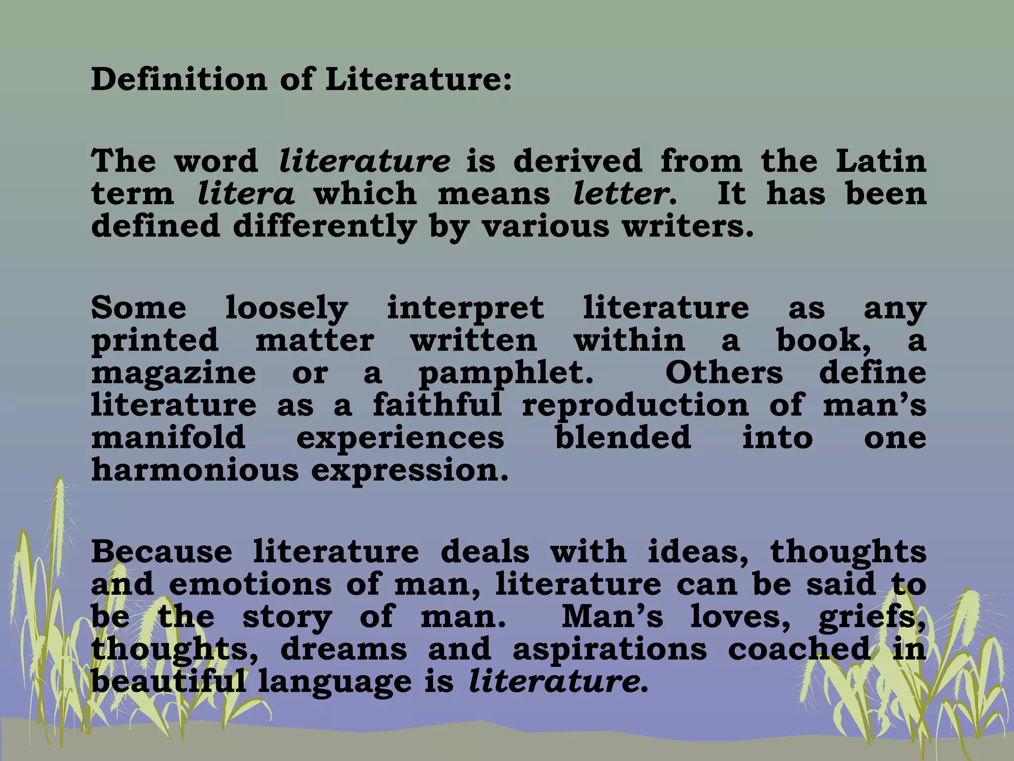 The Philippine Literature | PPT
