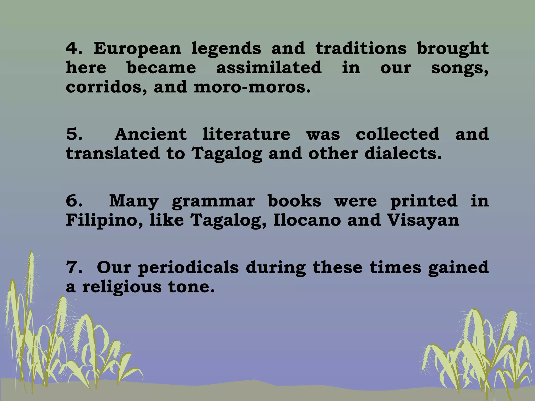 The Philippine Literature | PPT