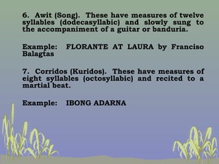 The Philippine Literature | PPT