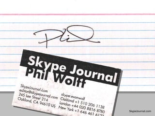 Voice Mashups: Notes from the Underground | PPT