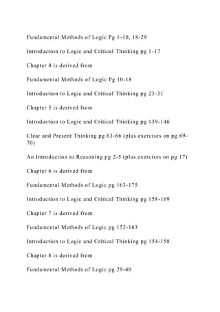 PHIL 110 Logic and Critical ThinkingCourse Reader (Textboo.docx