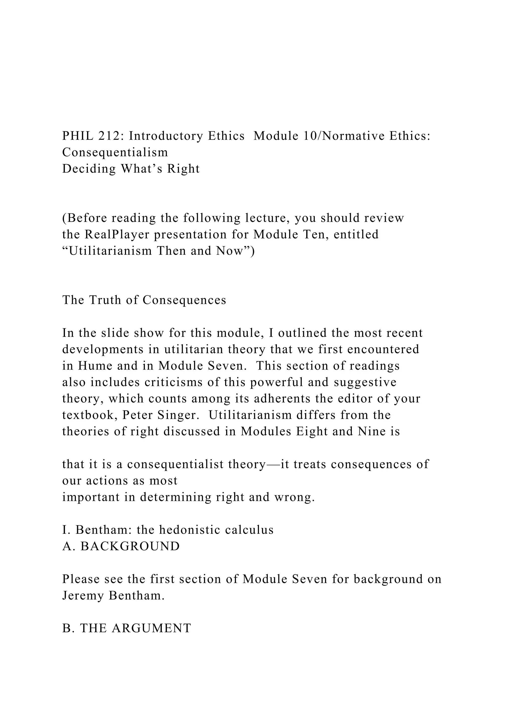 PHIL 212 Introductory Ethics Module 10Normative Ethics Con.docx