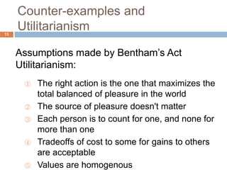 Phil21 wk6 utilitarianism | PPT