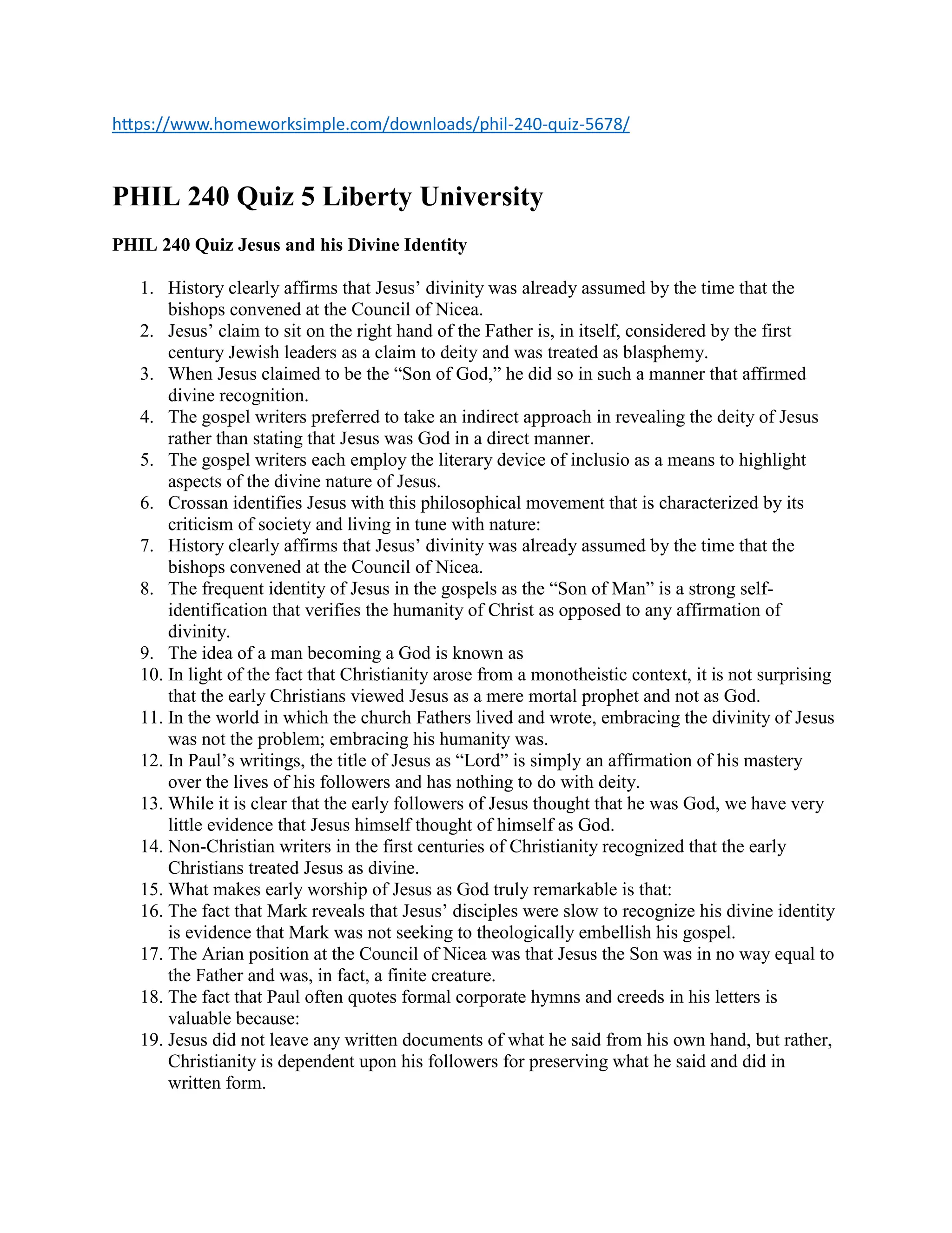 PHIL 240 Quizzes 5,6,7,8 Liberty University.docx