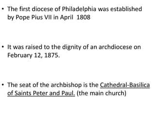 Philadelphia archdiocese tridentine2 | PPTX