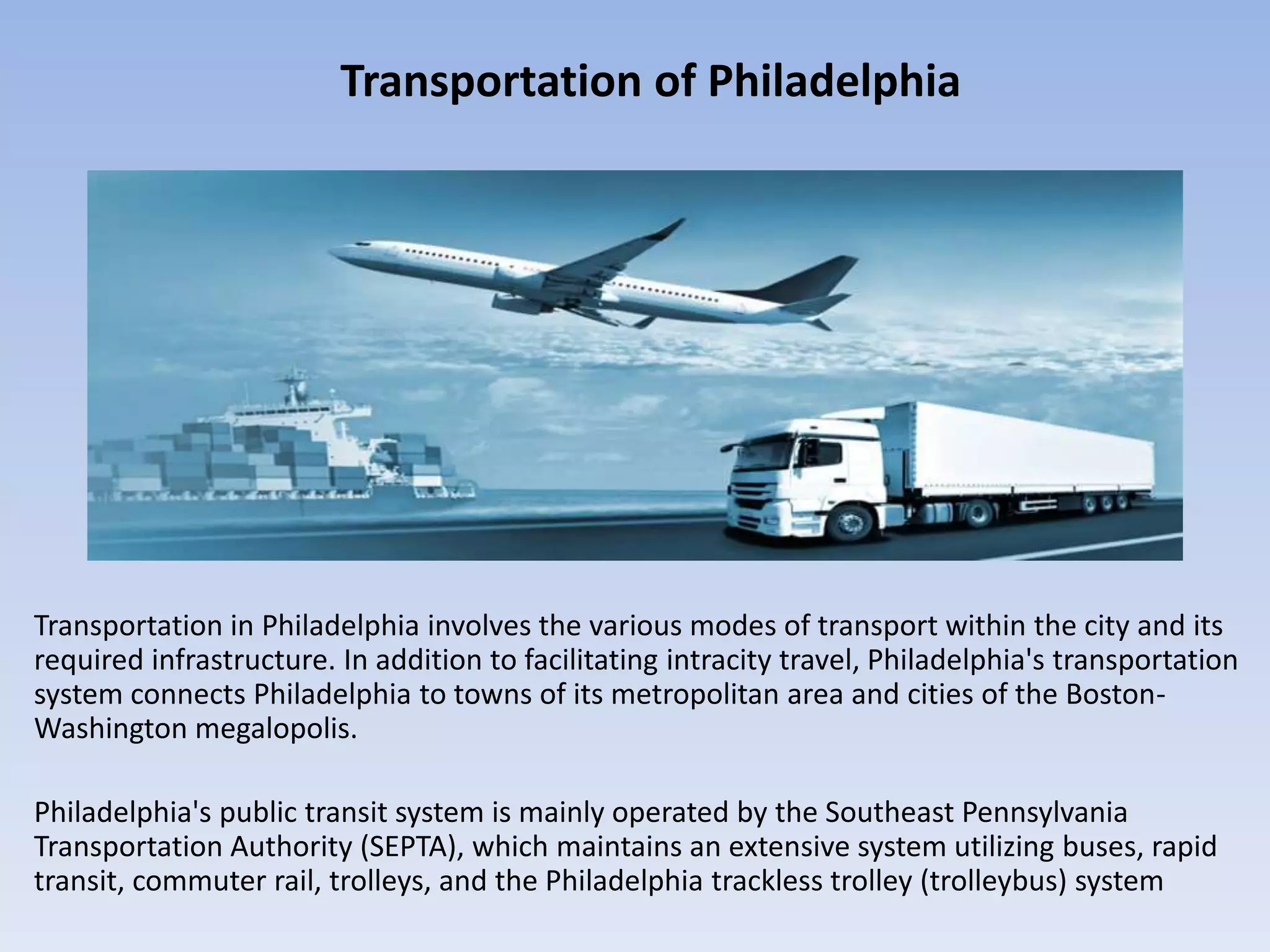 Philadelphia Population, Geography and Important facts | PPT
