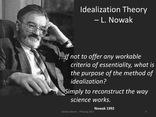 Idealization in cognitive and generative linguistics | PPT