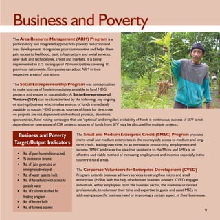 Philippines Business and the Millenium Development Goals | PDF