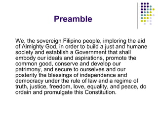 Phil constitution | PPT