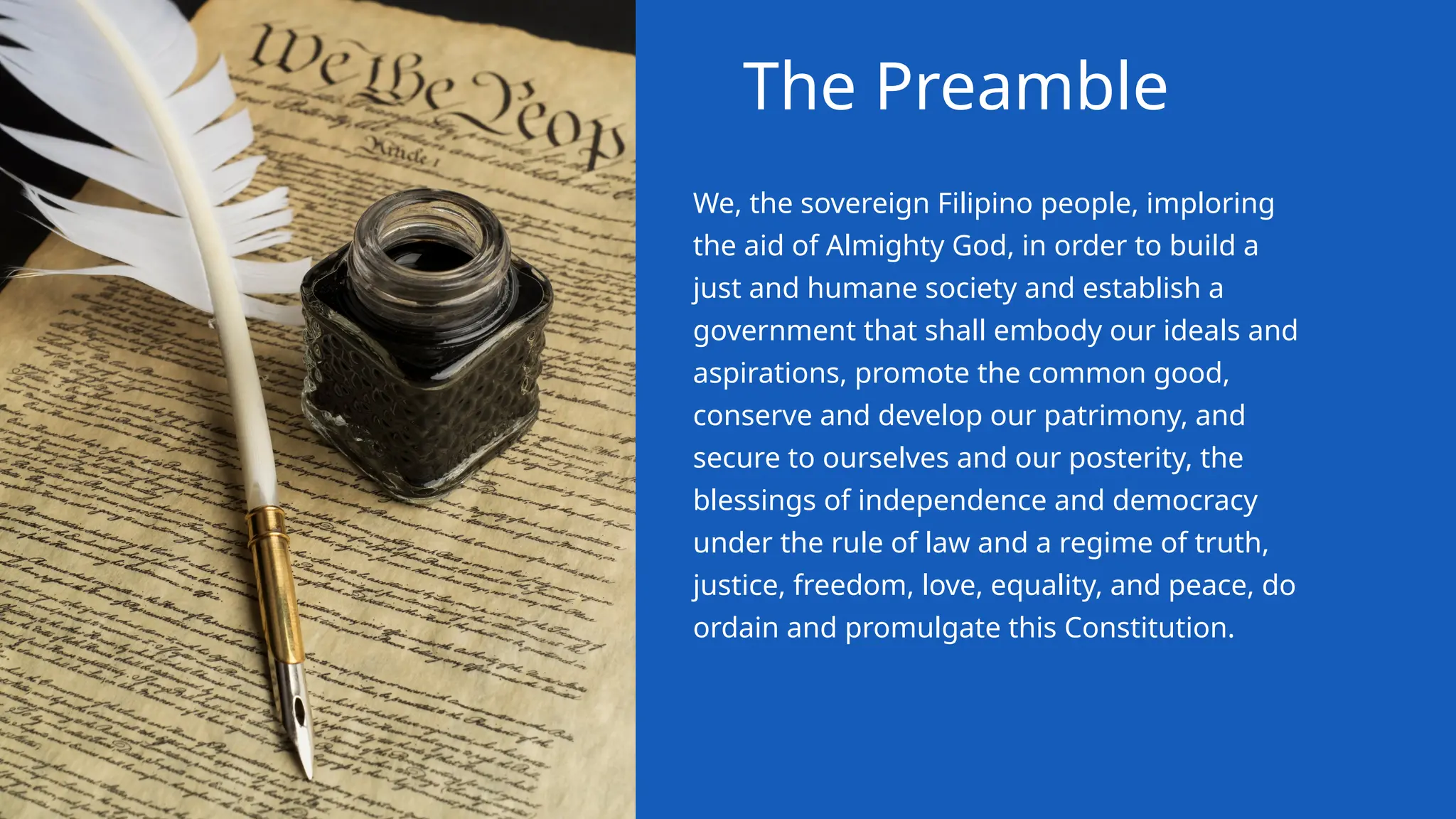 A Collection of Lessons o Philippine Constitution | PPT
