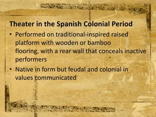 Phil drama and theater | PPTX