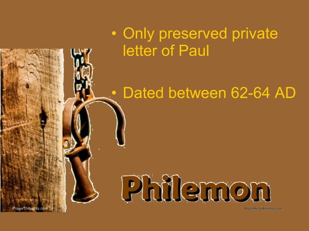 Philemon | PPT