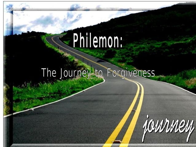Philemon Forgiveness | PPT