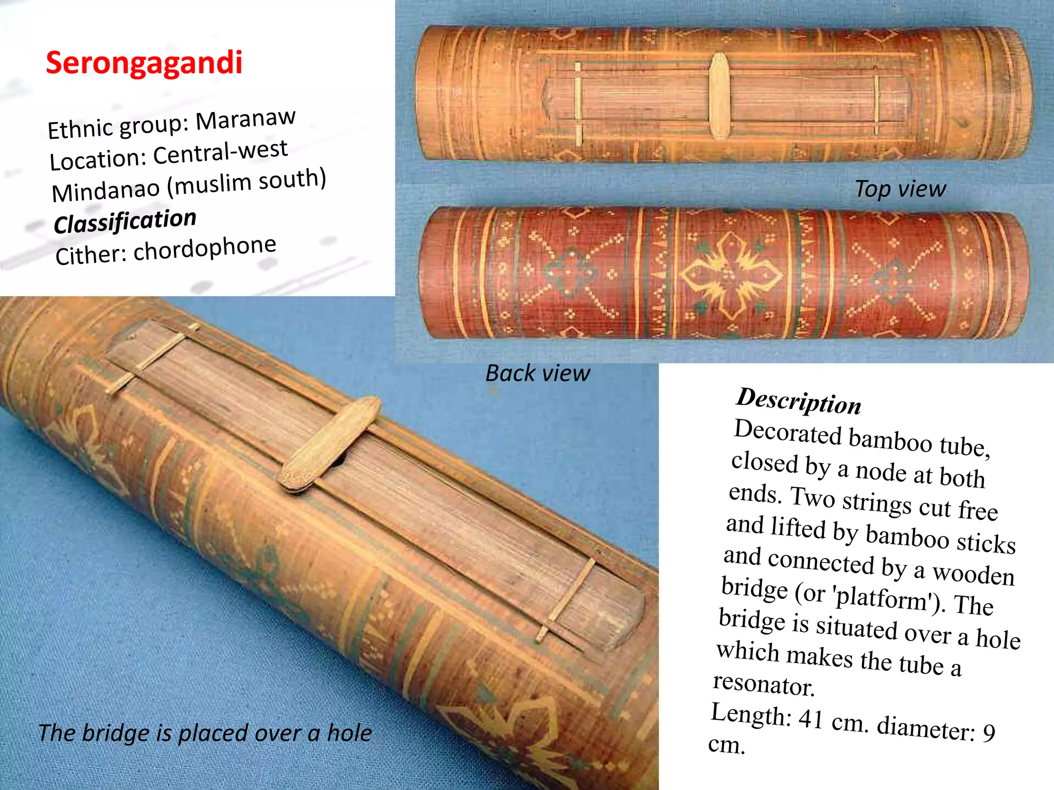 Philippine Ethnic Musical Instruments | PPTX