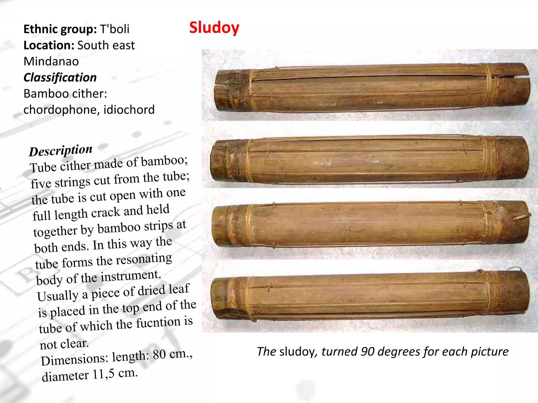 Philippine Ethnic Musical Instruments | PPTX