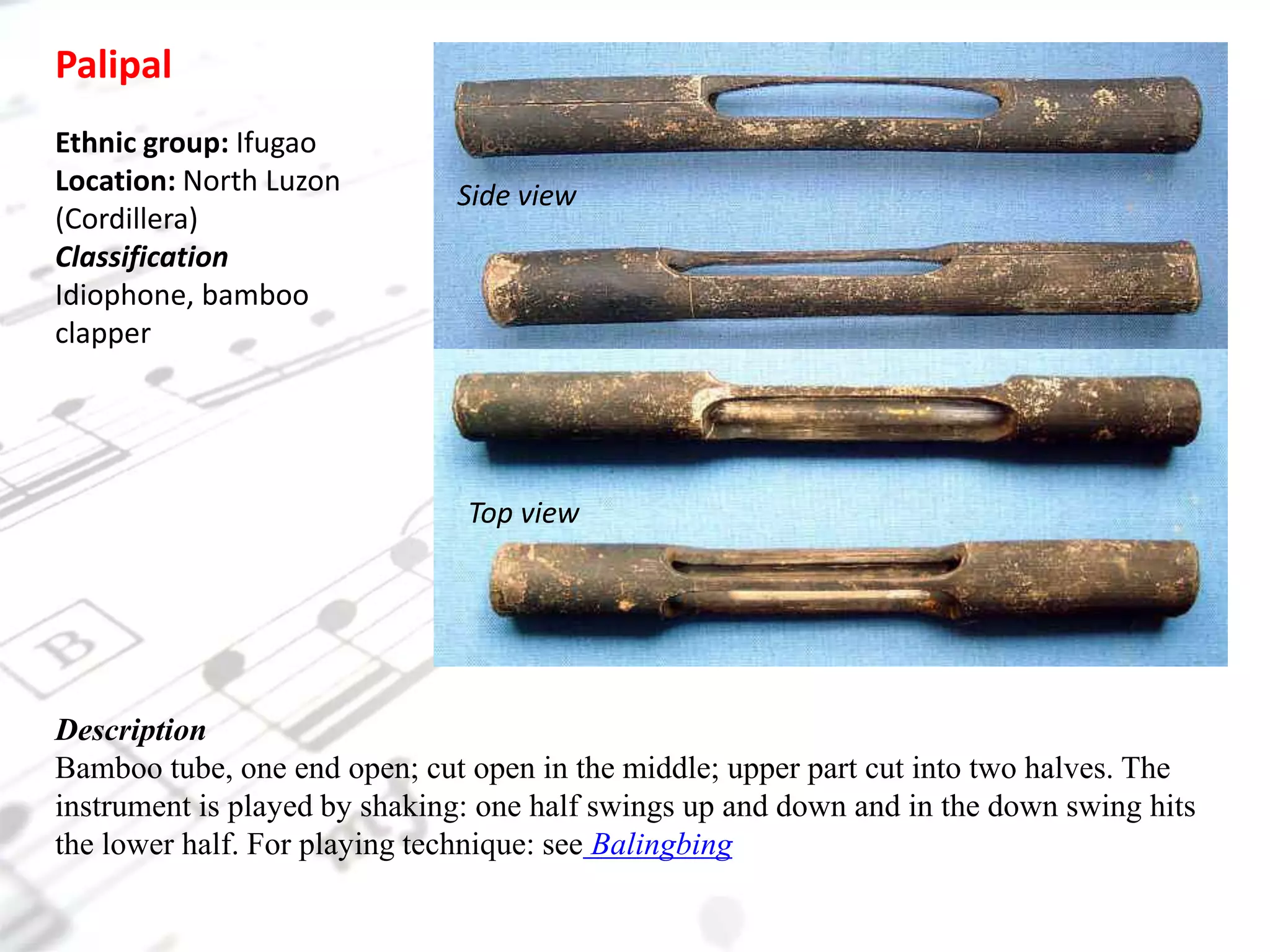 Philippine Ethnic Musical Instruments | PPTX