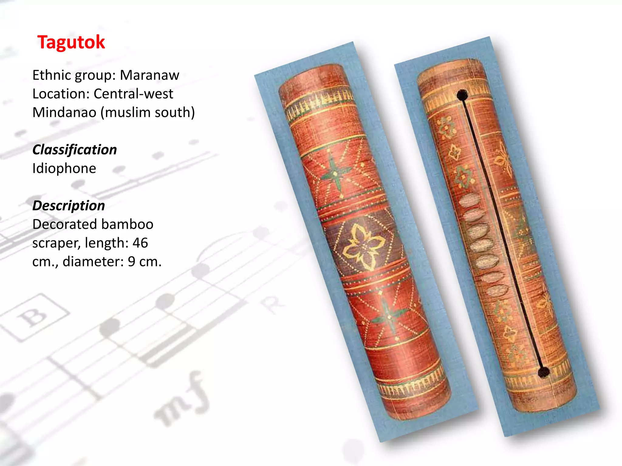 Philippine Ethnic Musical Instruments | PPTX