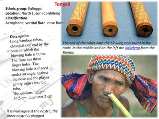 Philippine Ethnic Musical Instruments | PPTX