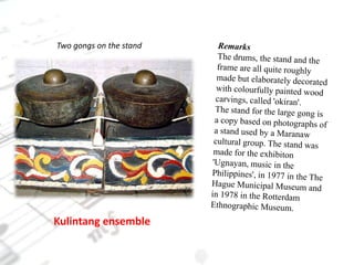 Philippine Ethnic Musical Instruments | PPTX