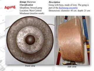 Philippine Ethnic Musical Instruments | PPTX