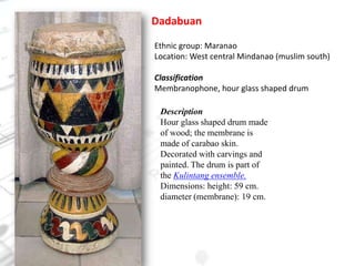 Philippine Ethnic Musical Instruments | PPTX