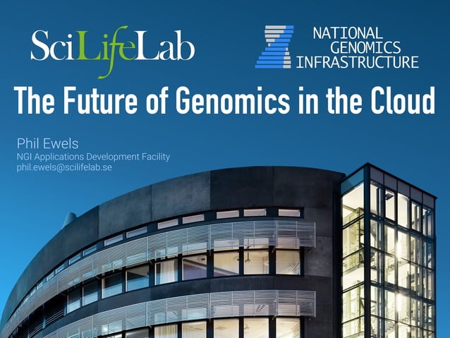 The future of genomics in the cloud | PPT