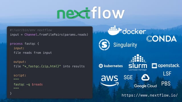 Reproducible bioinformatics workflows with Nextflow and nf-core | PDF