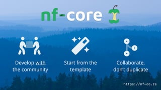 Reproducible bioinformatics workflows with Nextflow and nf-core | PDF
