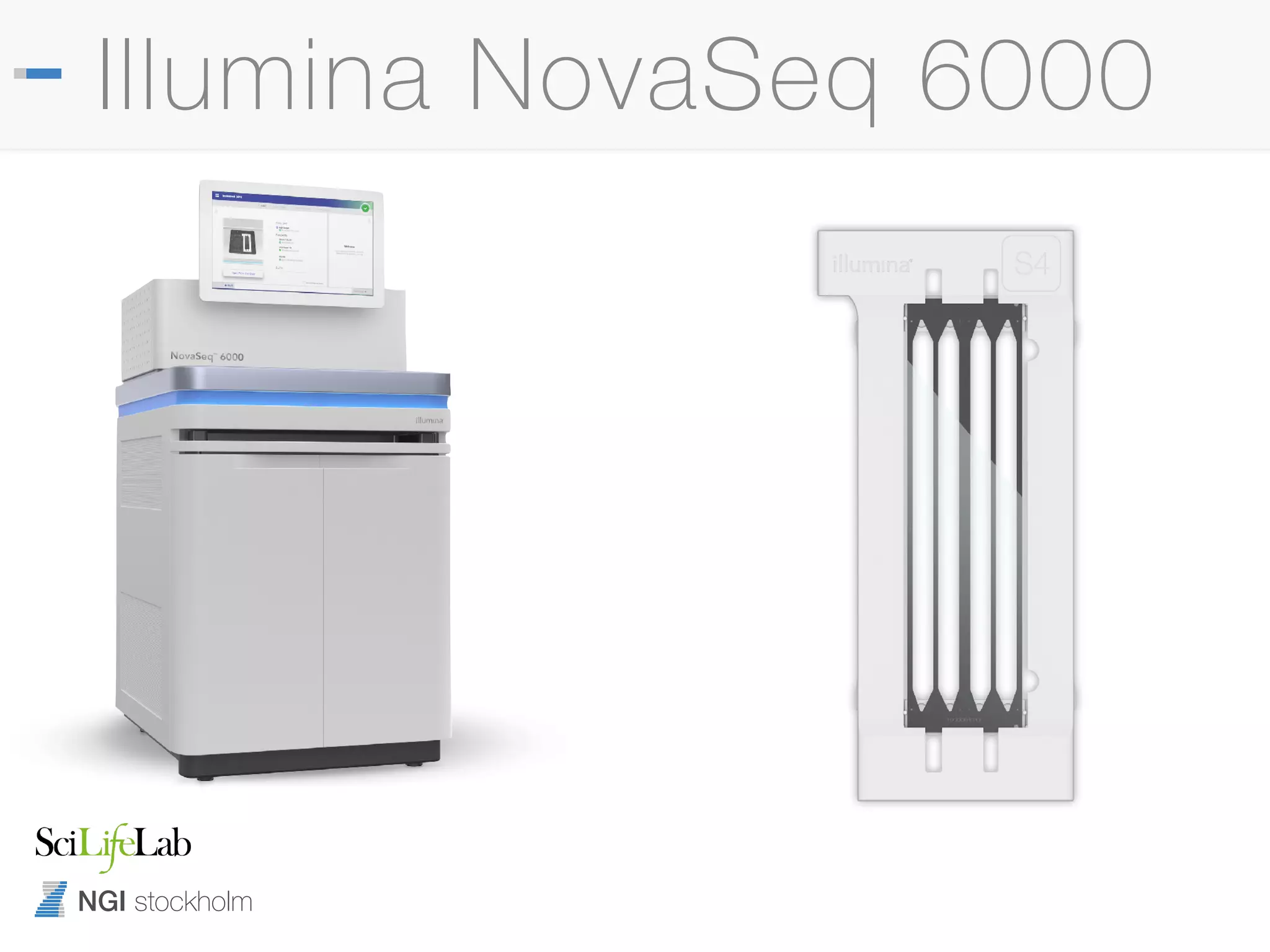 Lecture: NGS at the National Genomics Infrastructure | PDF