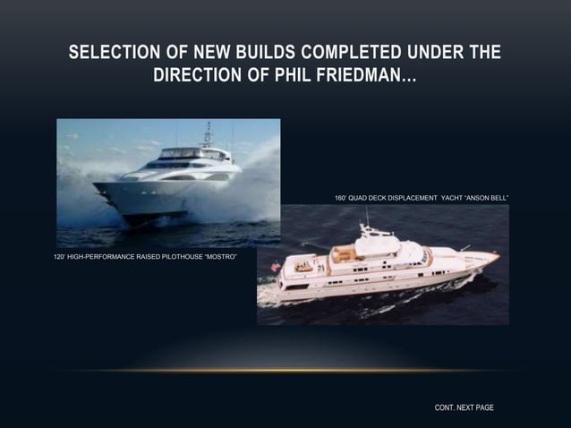 PHIL FRIEDMAN - PORTFOLIO OF PRIOR WORK | PPT | Free Download