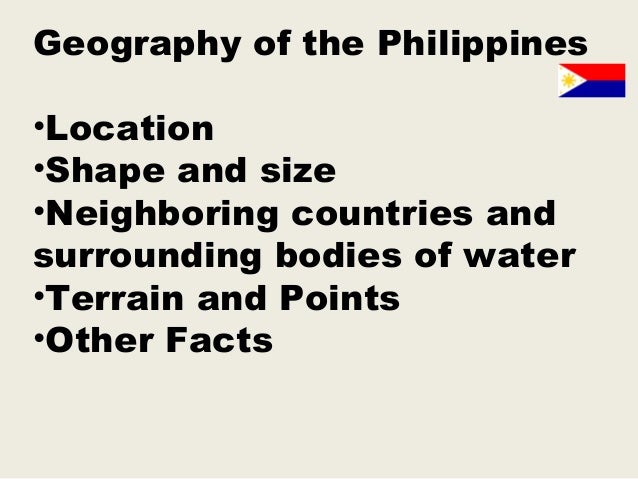 Philippine geography
