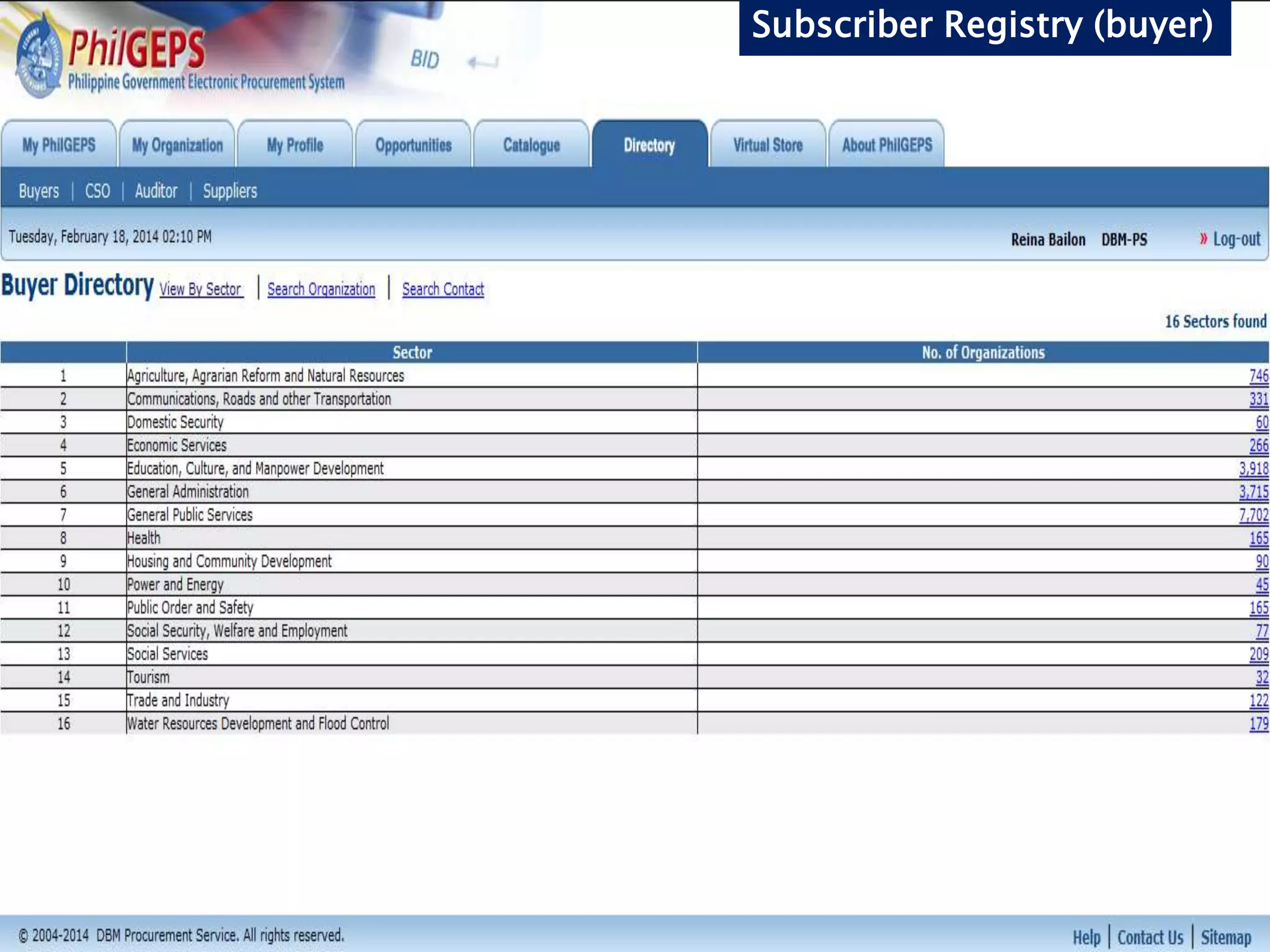 Philgeps Presentatation | PPTX