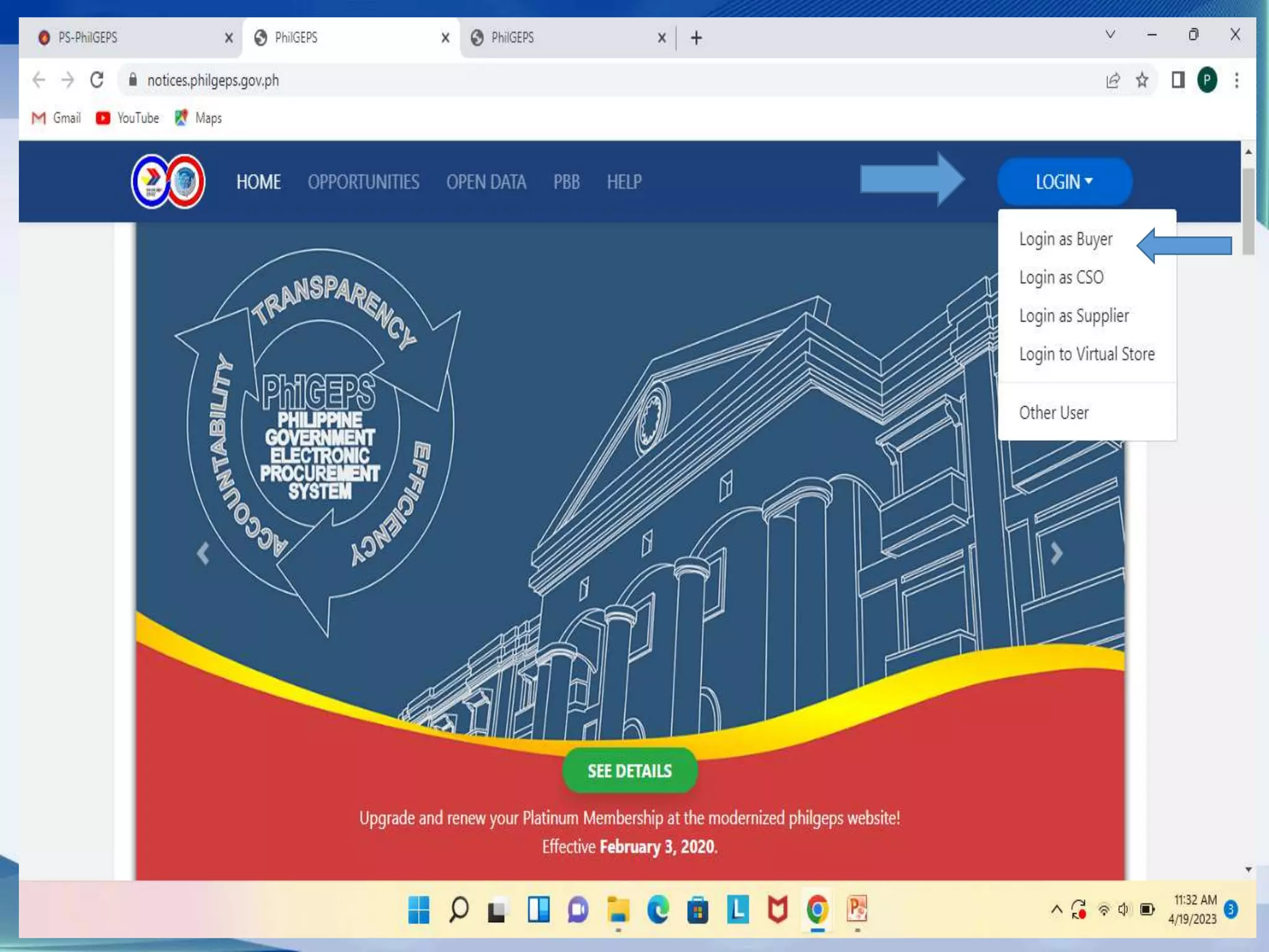 Philgeps Presentatation | PPTX